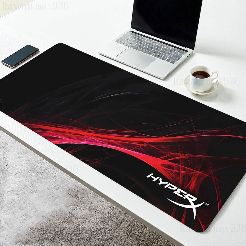 Игровой коврик для мыши HyperX 900x400 резиновый настольный коврик аксессуары для офисных компьютеров