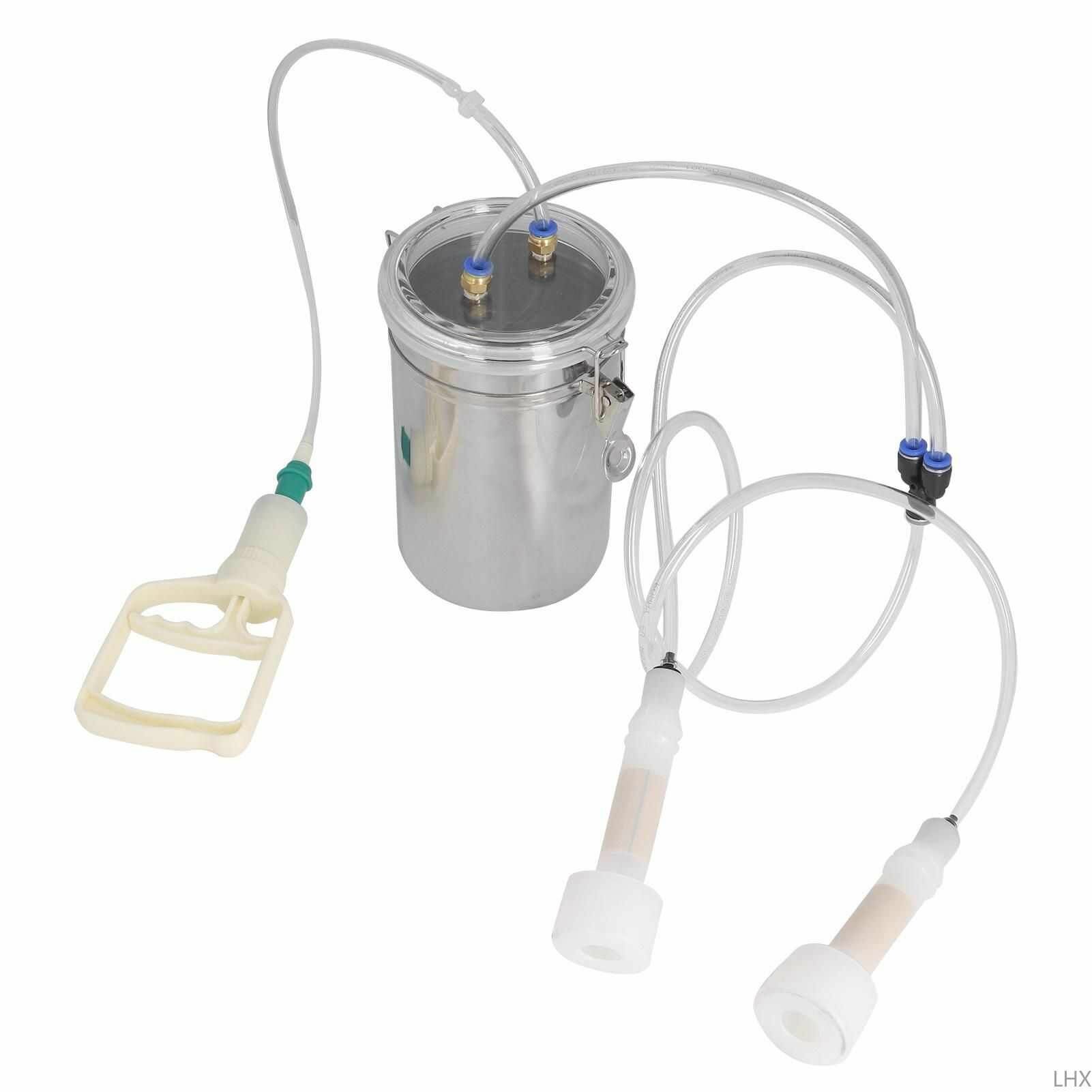 Ручной доильный аппарат 2000 мл контроль экономии усилий Бутылка портативный комплект доения