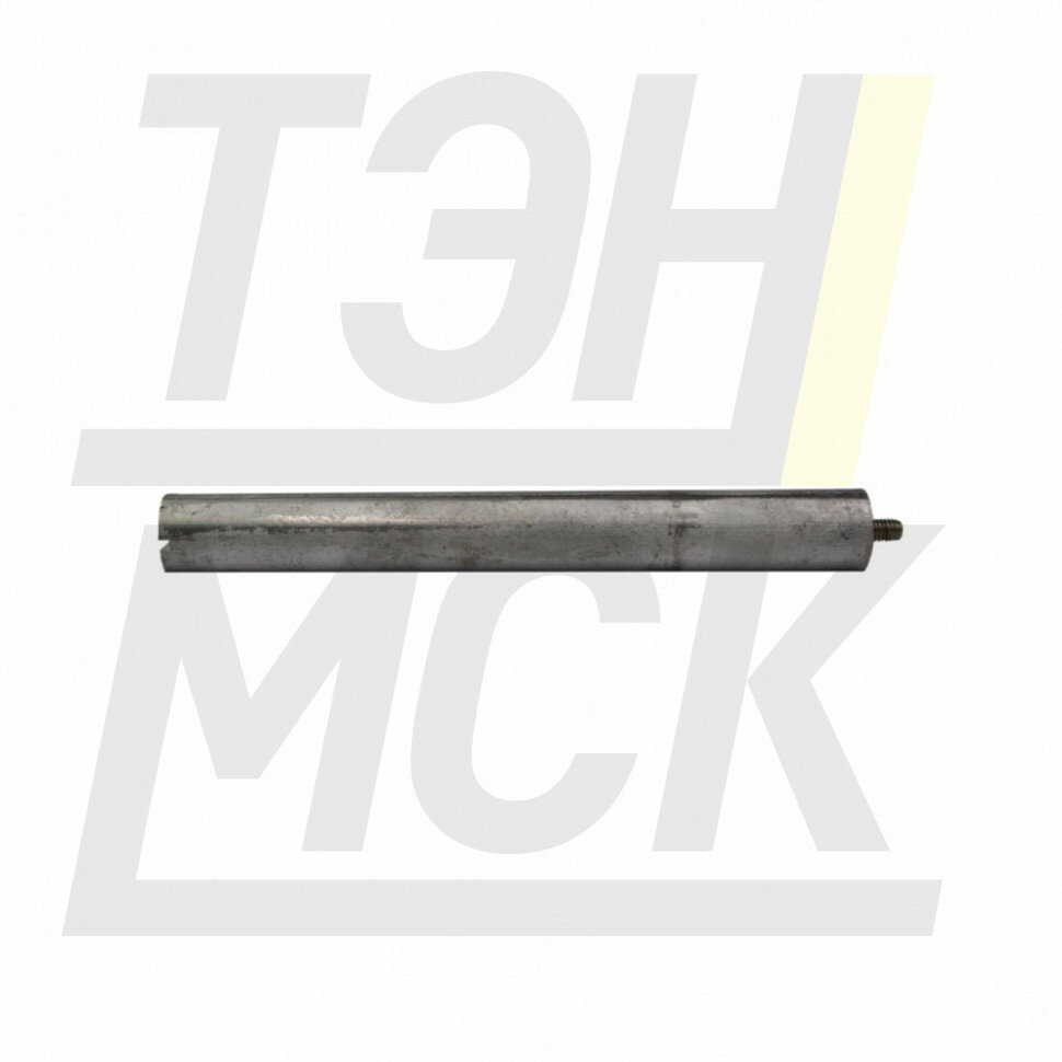 Набор 3 шт магниевый анод длина 180 мм, диаметр 22 мм, шпилька 10 мм, резьба M6, KM100432-3