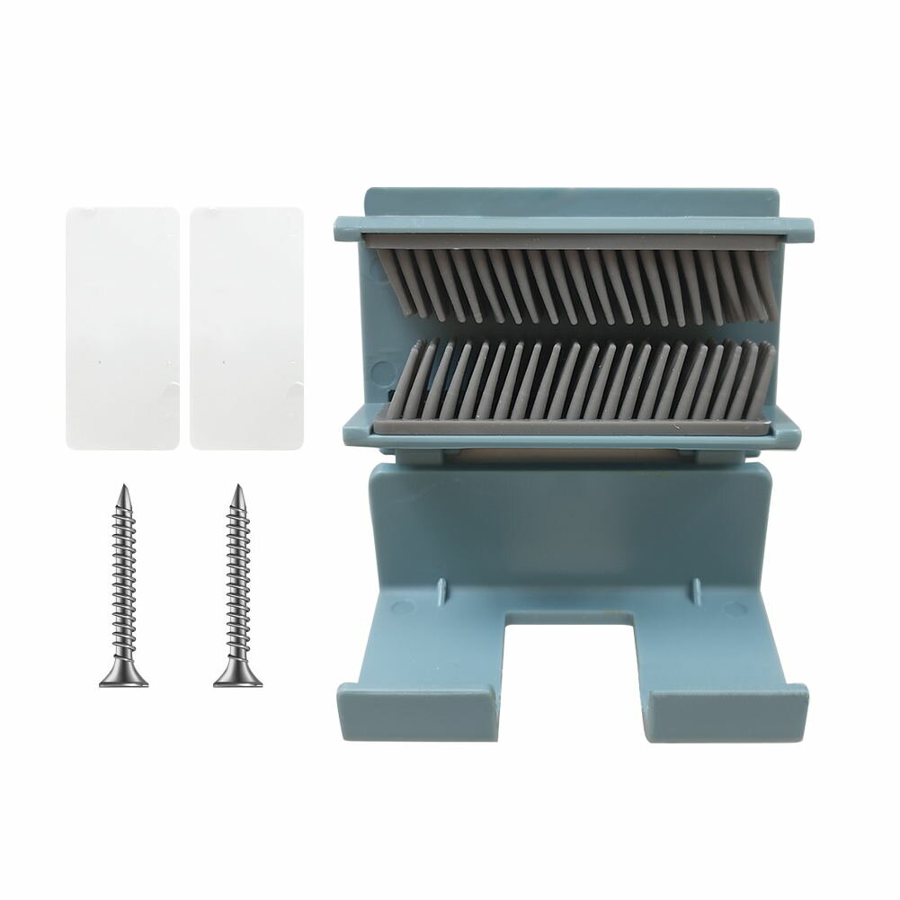 Ловушка для волос в душевой стеновой, защита для стоков душевой, повторно используемая силиконовая коллектор волос, ловушка для волос в ванной, bathtub, цвет: белый/синий, материал: ABS+силикон, вес: 74г/2.6унц, размер: 9*6*4см/3.54*2.36*1.57дюйма,