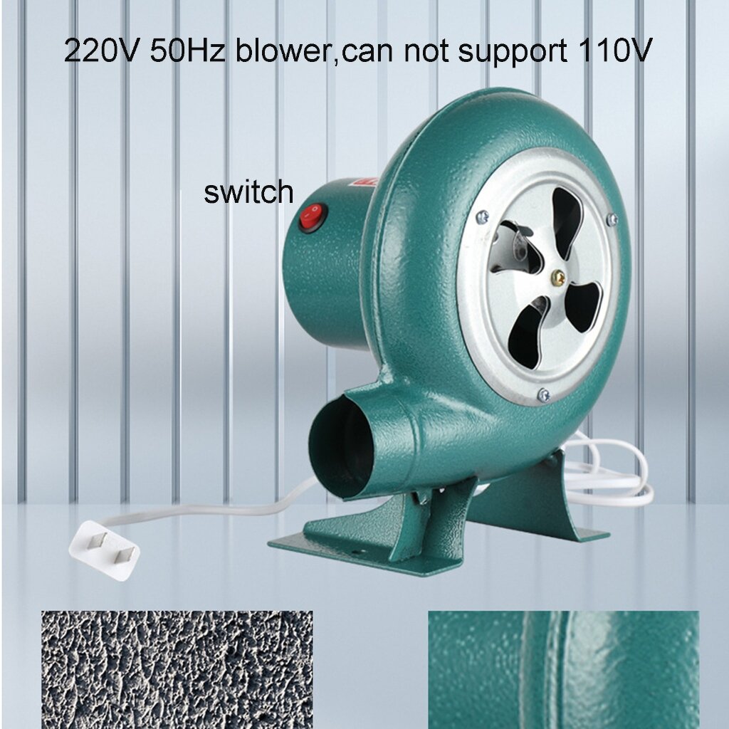 Маленький чугунный центробежный вентилятор 220 В 50 Гц, - 30W