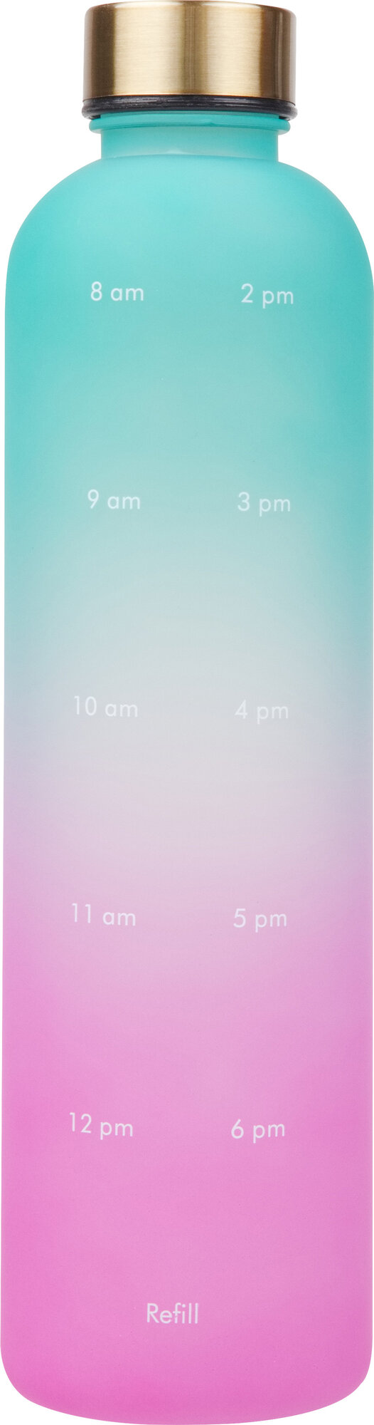 Бутылка для воды 1 литр с отметками временной шкалы Ecos SK5017