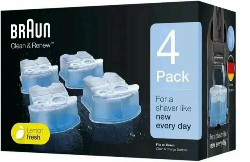 Картридж для бритвы Braun CCR8 с чистящей жидкостью