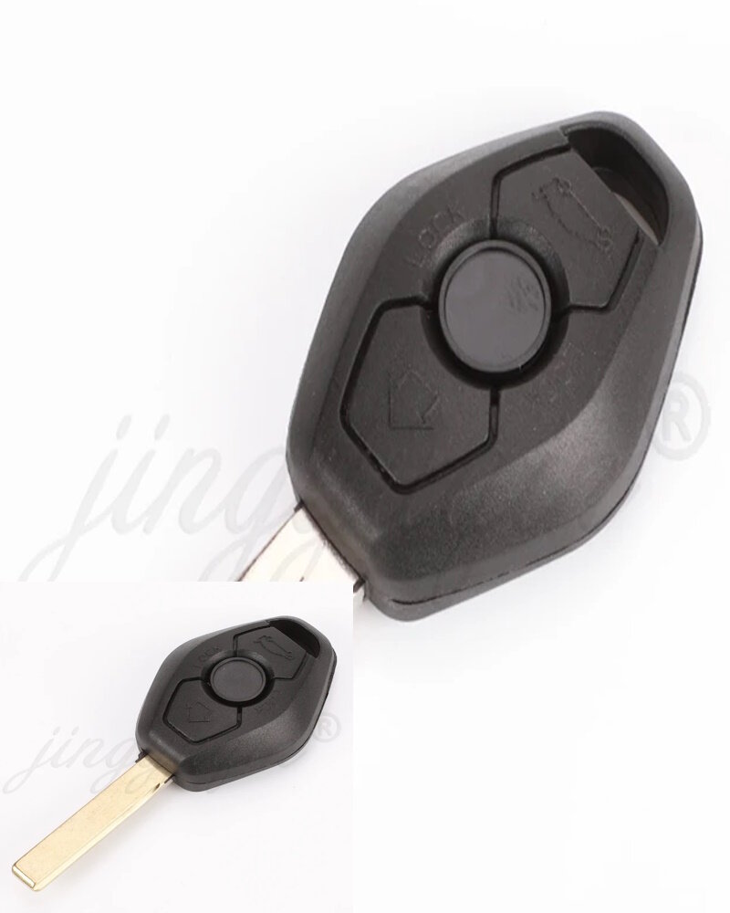 Корпус для смарт-ключа BMW 3 5 7 SERIES Z3 Z4 X3 X5 M5 325i E38 E39 E46 3 кнопки hu92