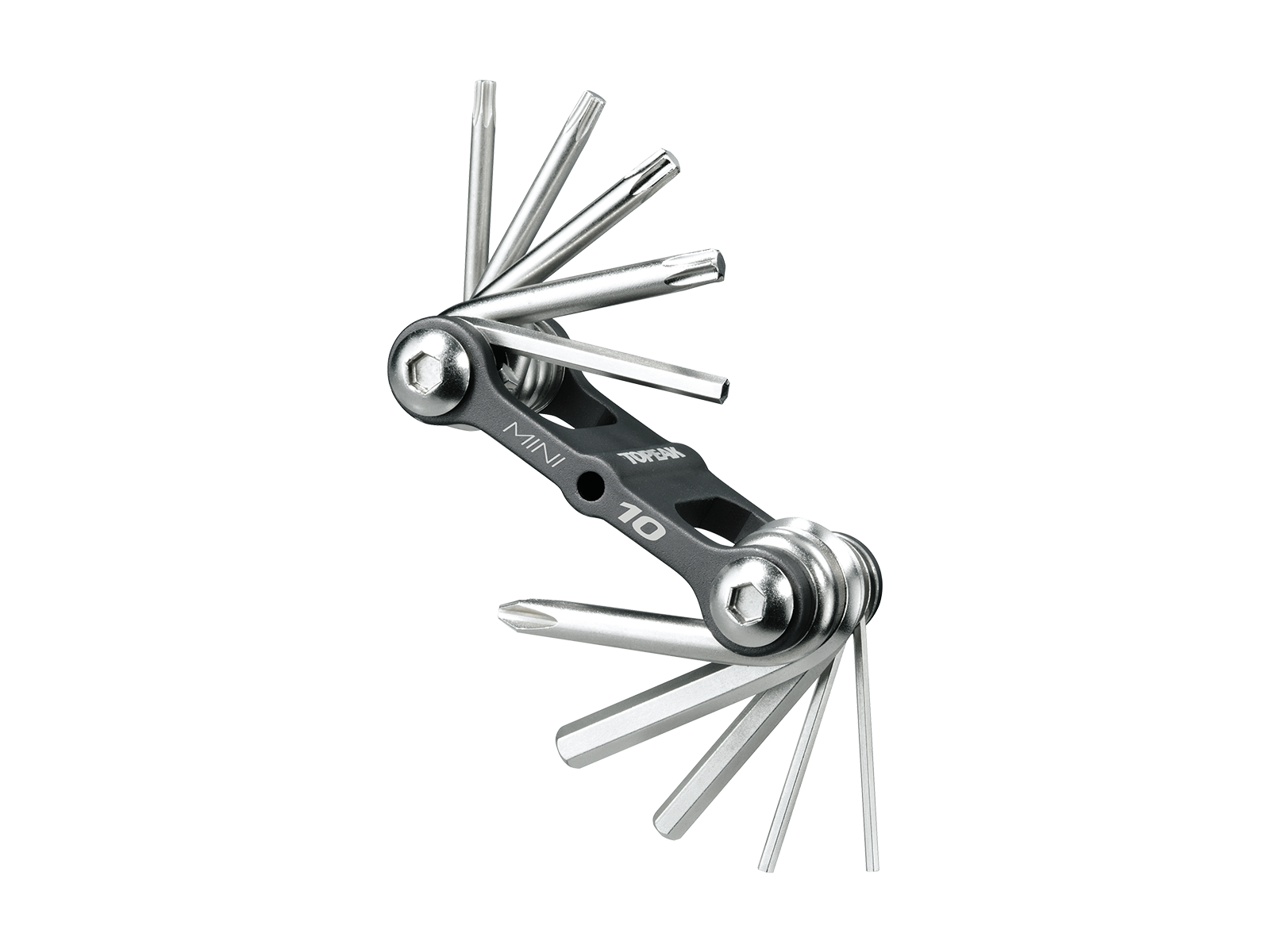 Мультиинструмент TOPEAK MINI 10, 10 FUNCTION TOOL, W/BAG TT2557