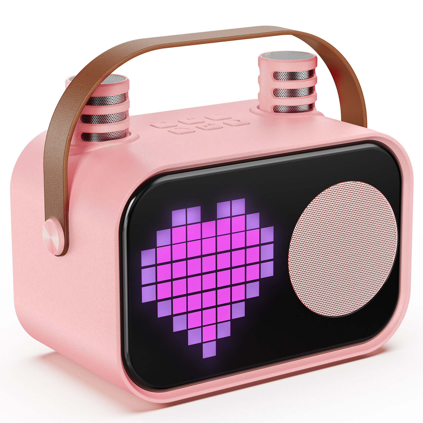 JYX Детская караоке система с двумя беспроводными микрофонами и колонкой