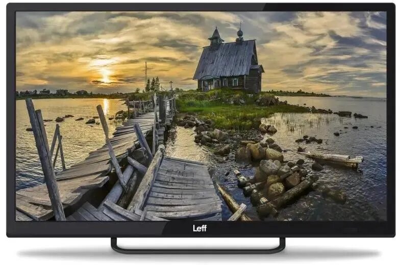 Телевизор Leff 24H240T, 24" 1366x768 (HD), частота матрицы 60 Гц, без Smart TV