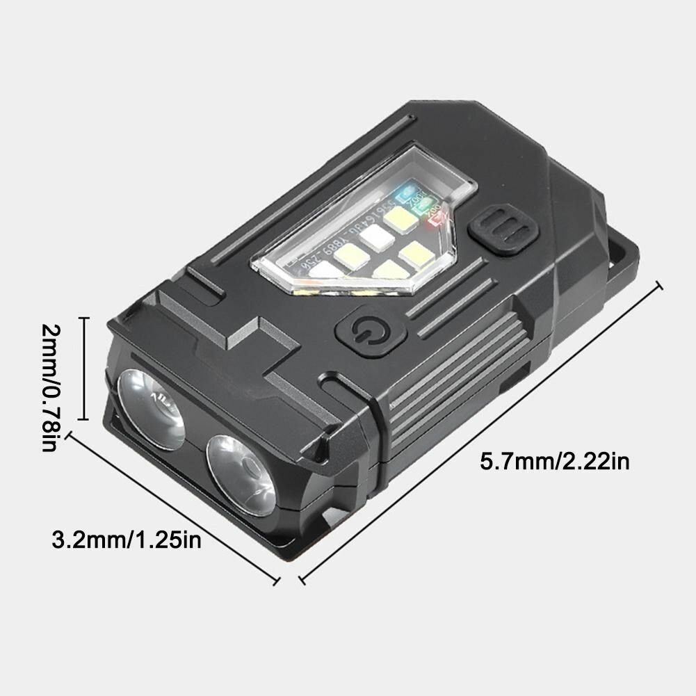 Мини-фонарик, портативный рабочий фонарь для улицы
