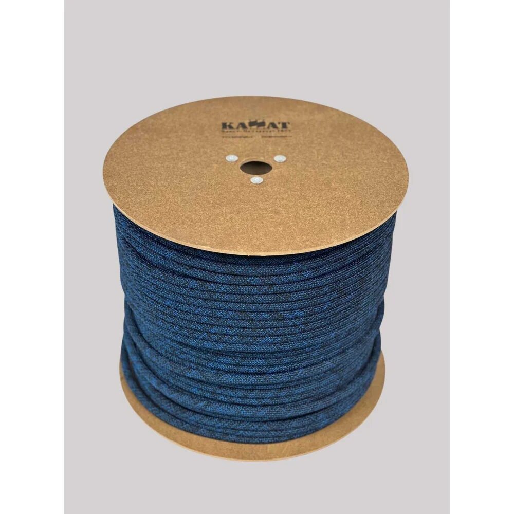 ОАО канат Верёвка страховочно-спасательная "казбек" ?11мм, 50м, цветная, оплётка из некручёных нитей, статическая с сердечником низкого растяжения, 1010480011К50