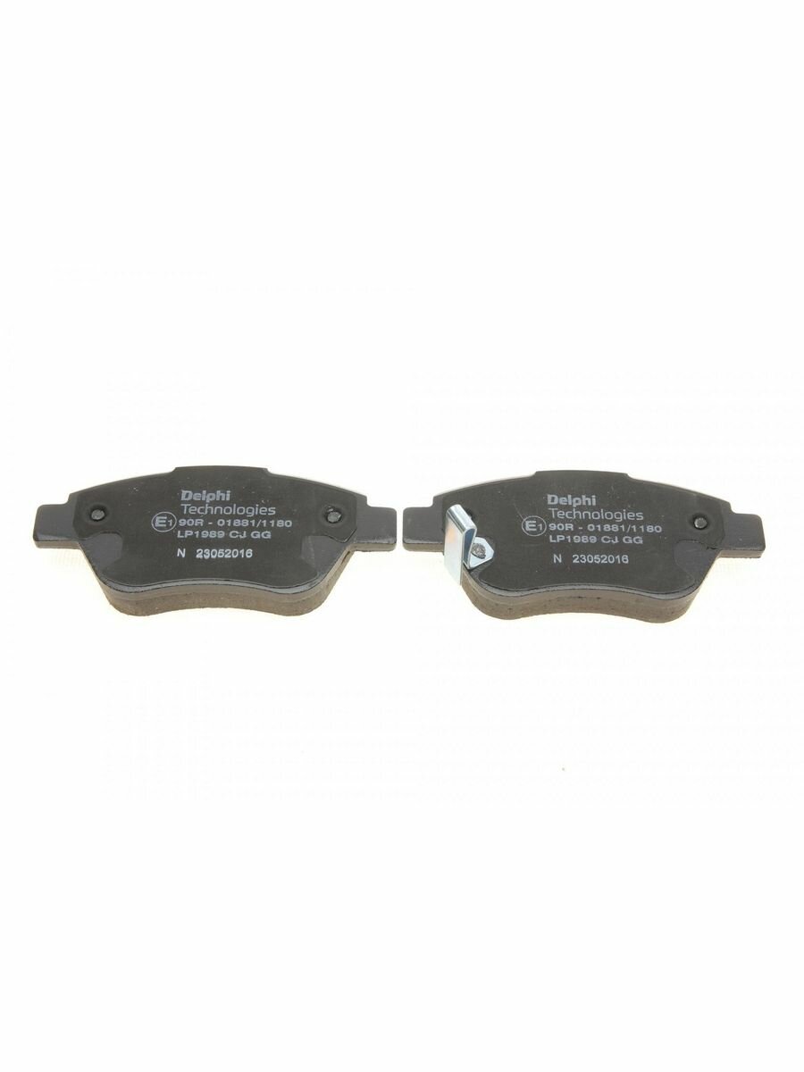 Колодки тормозные дисковые передние DELPHI LP1989 для FIAT Doblo, OPEL Corsa, VAUXHALL Adam