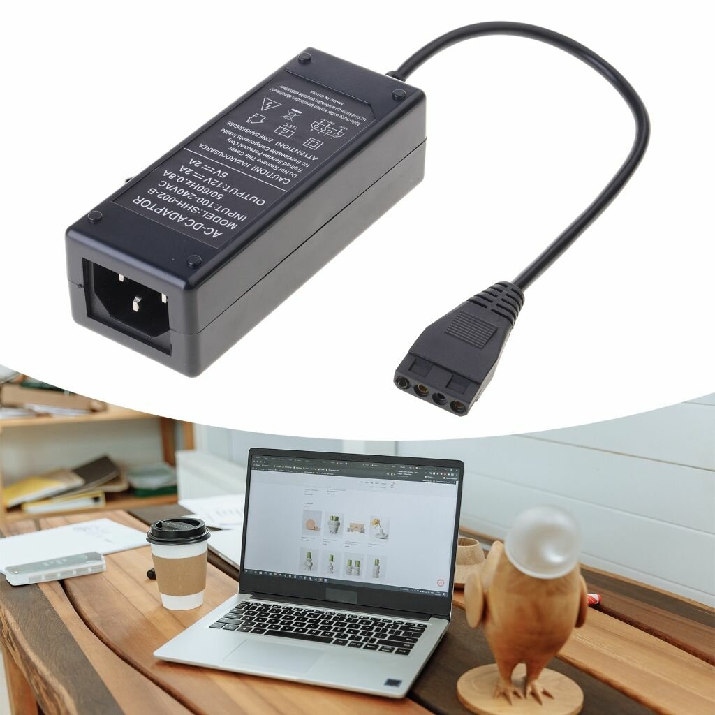 Адаптер шнура питания внешнего жесткого диска SATA IDE 12 В 5