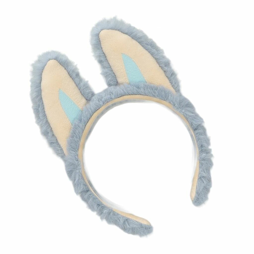 Забавная плюшевая повязка на голову С Ушками эльфа лабубу-Синий