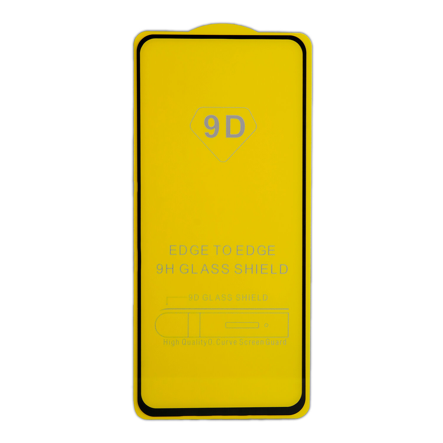 Защитное стекло премиум 9D для Honor X8B с полным покрытием экрана, черный