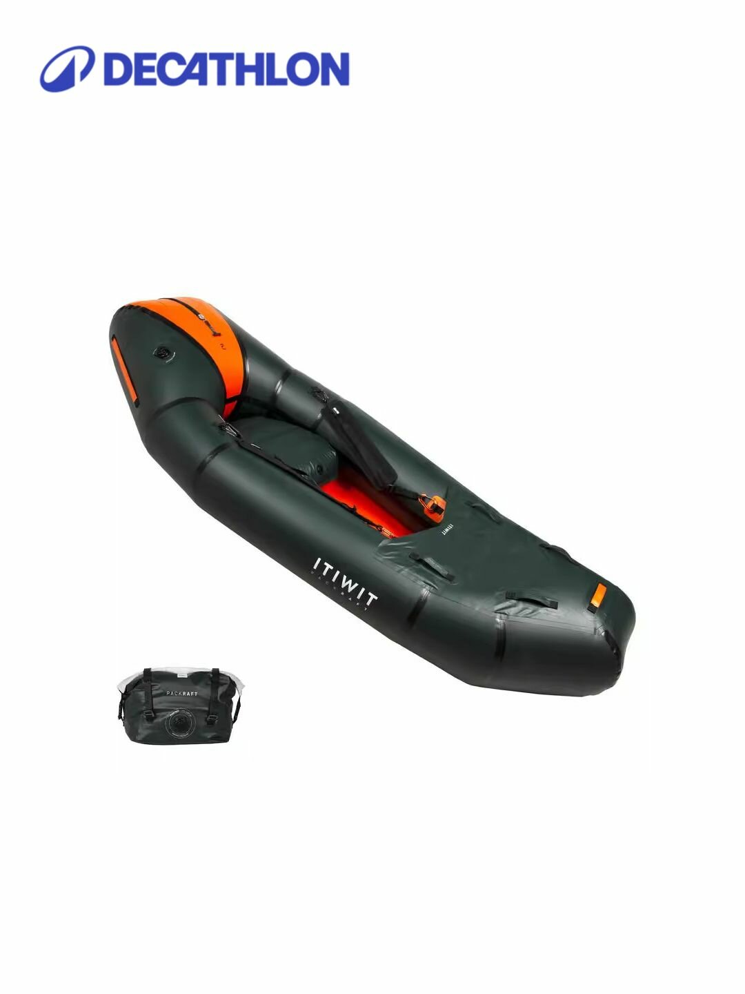 Каяк Packraft OVKK от Decathlon