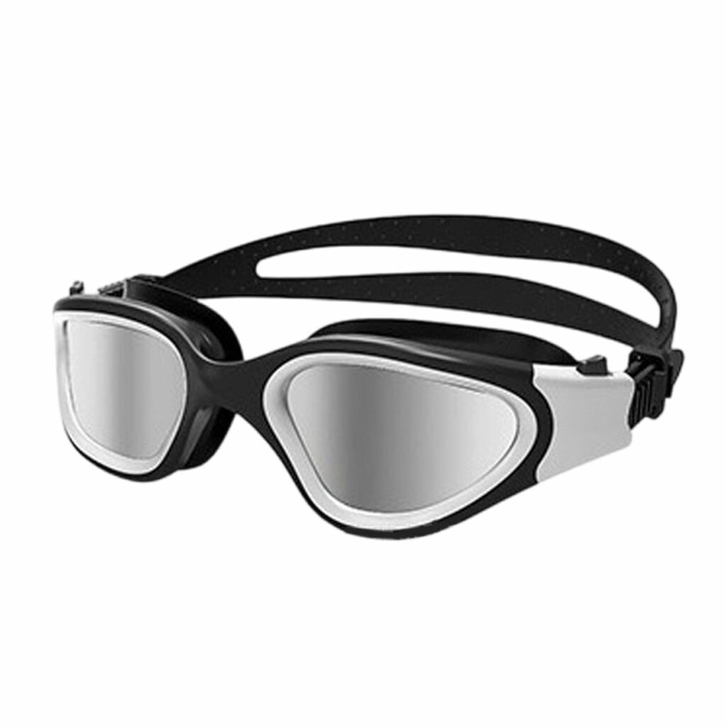Противотуманные HD-очки для плавания-9 черно-белых очков с серебряным покрытием