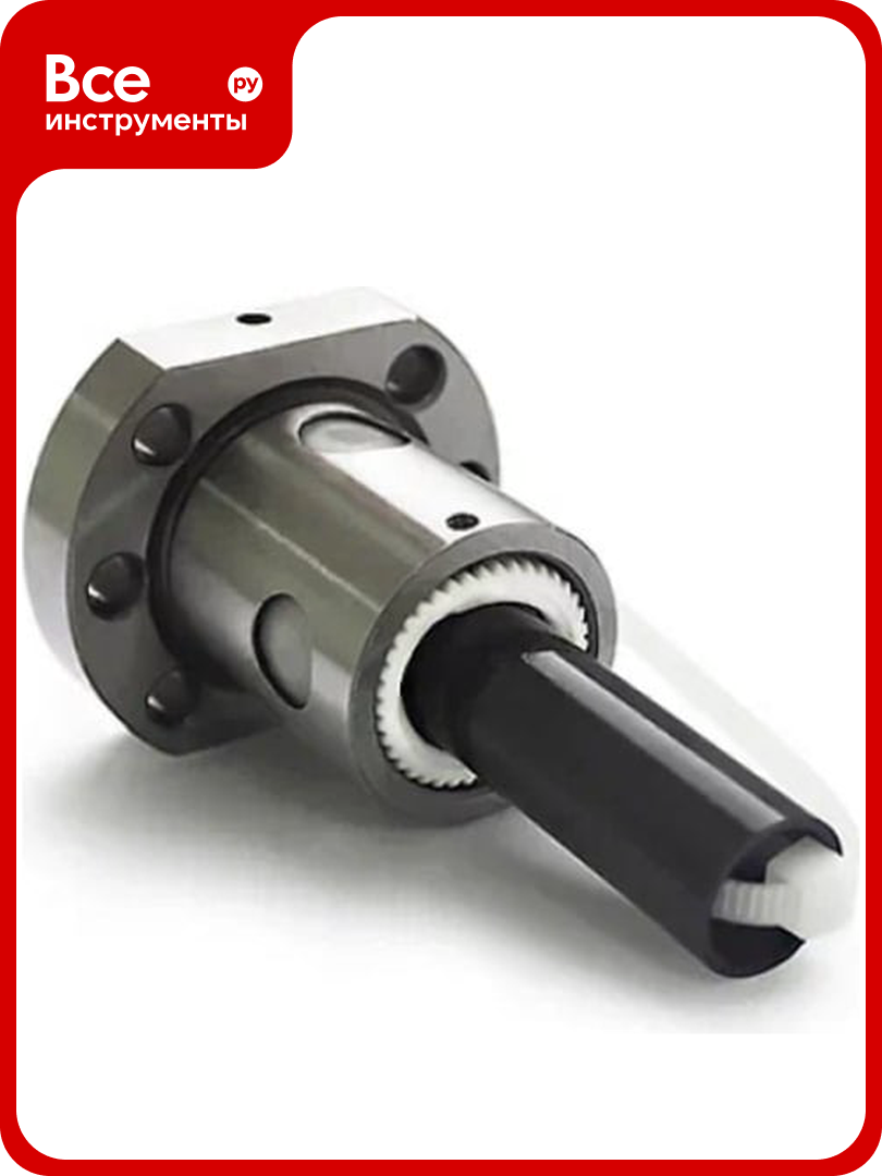 Гайка ШВП ISKRA SFU2005 с ШВП винтом, шариковая конструкция, нагрузочная способность, для промышленного применения