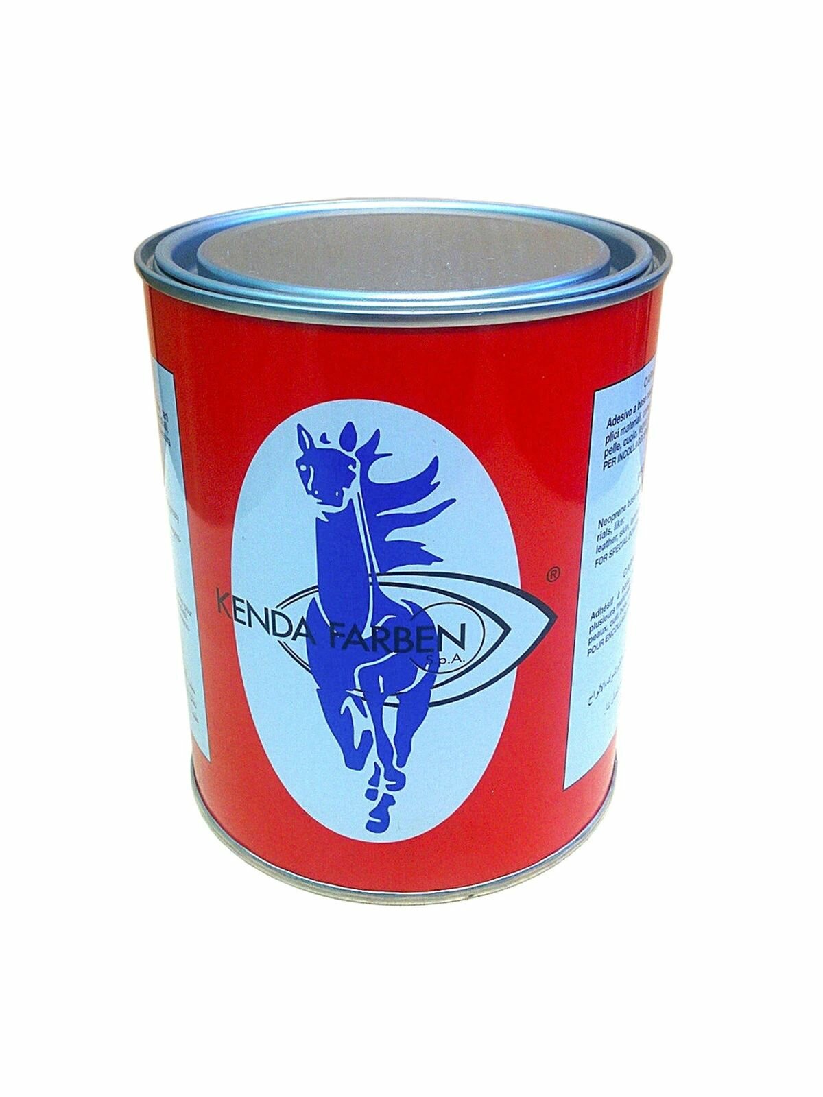 Клей для обуви и кожи SAR-30E контактный 1л, наиритовый Kenda Farben S.p.A. Профессиональный.