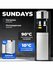 Кулер для воды напольный Sundays SL-16LB, с охлаждением, с нагревом, белый, черн...