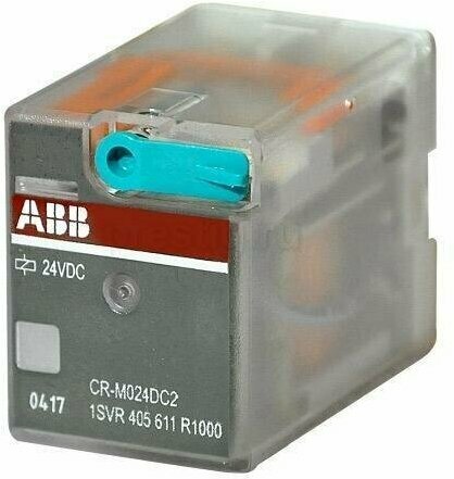 1SVR405611R9000; Реле CR-M220DC2 220B DC 2ПК (12A) ABB