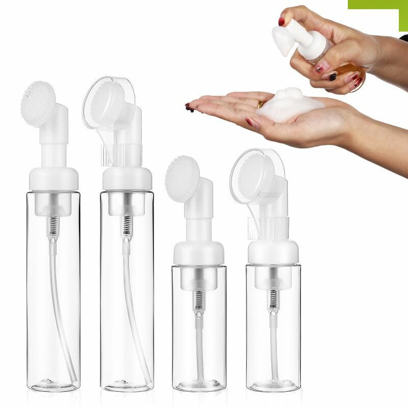 4 шт. дозатора пены для мыла, пустая бутылка для очистки, мини-дозатор для путешествий