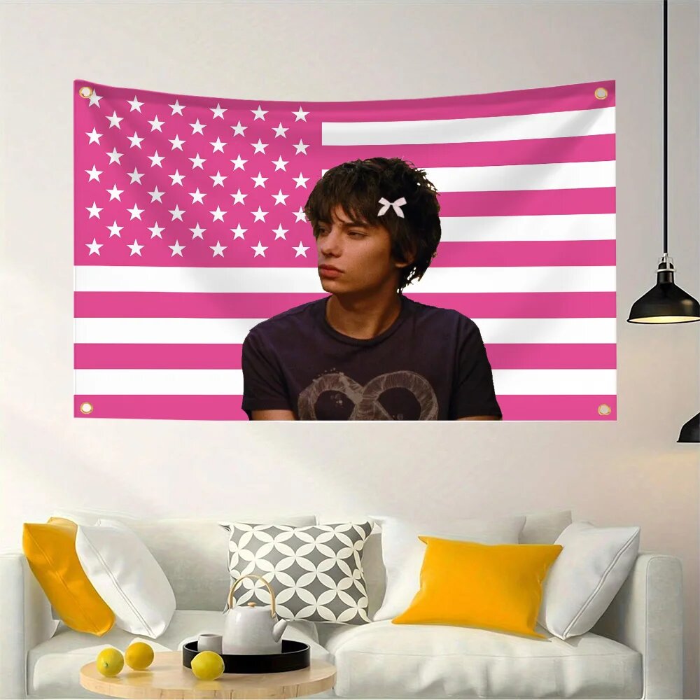 3x5FT Devon Bostick Flags Пользовательский флаг на стене Предметы домашнего декора Открытый декор Спальни Комната Y2k Персонализированные забавные баннеры