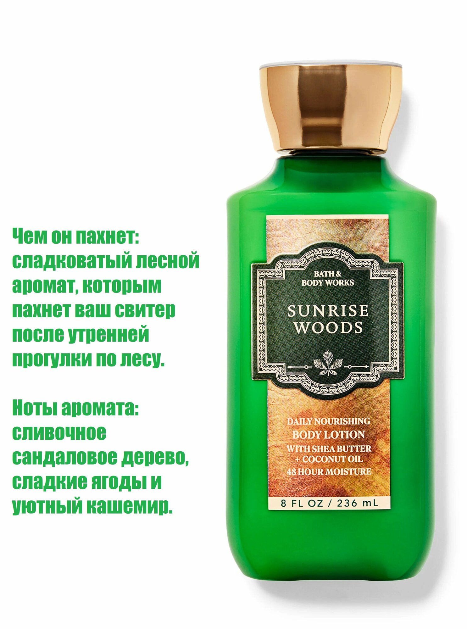 Bath and Body Works лосьон для тела Sunrise Woods (236 ml)