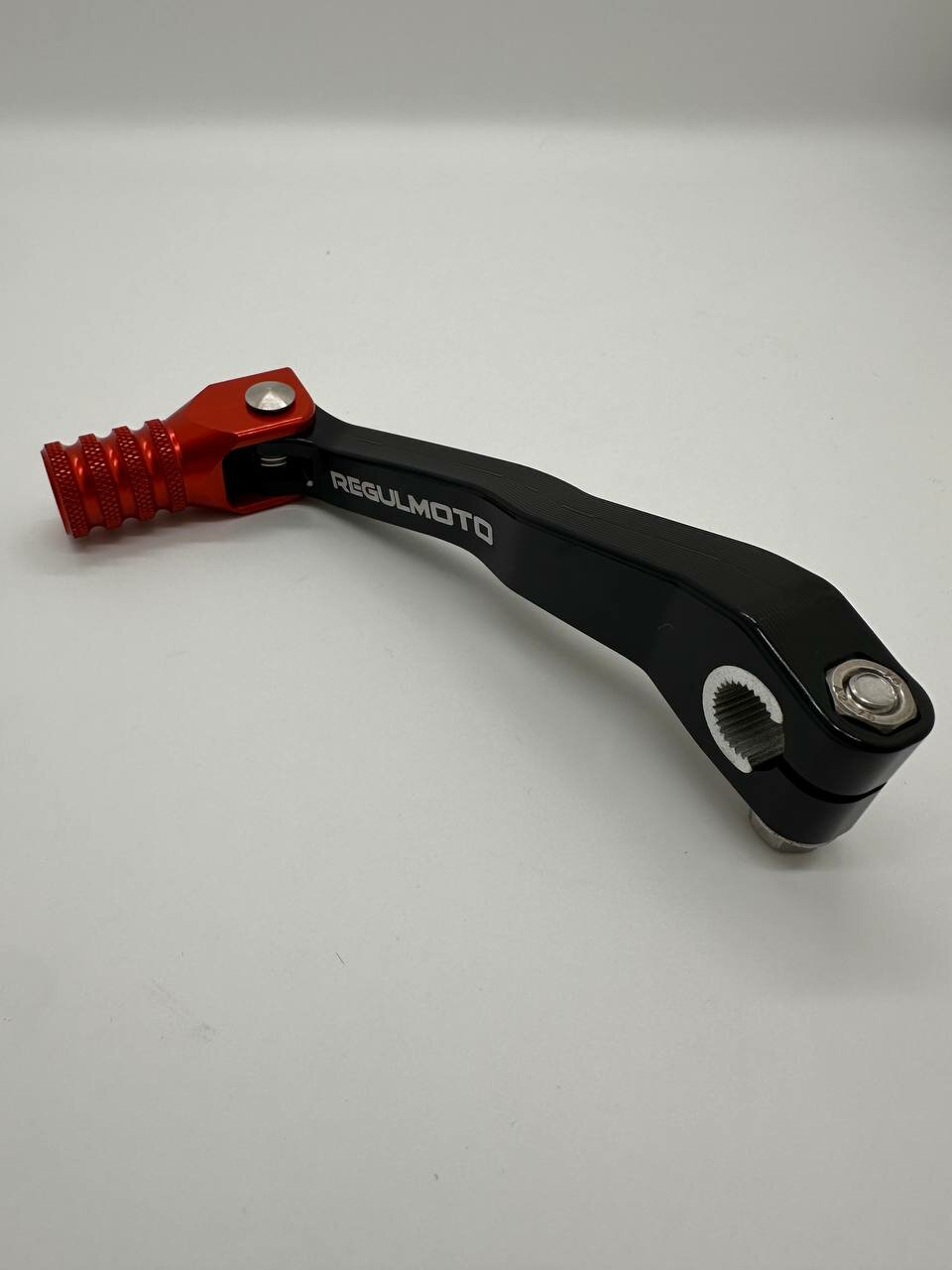 Рычаг переключения передач DT 230, Lanza 2T CNC Regulmoto (Оранжевый/черный)