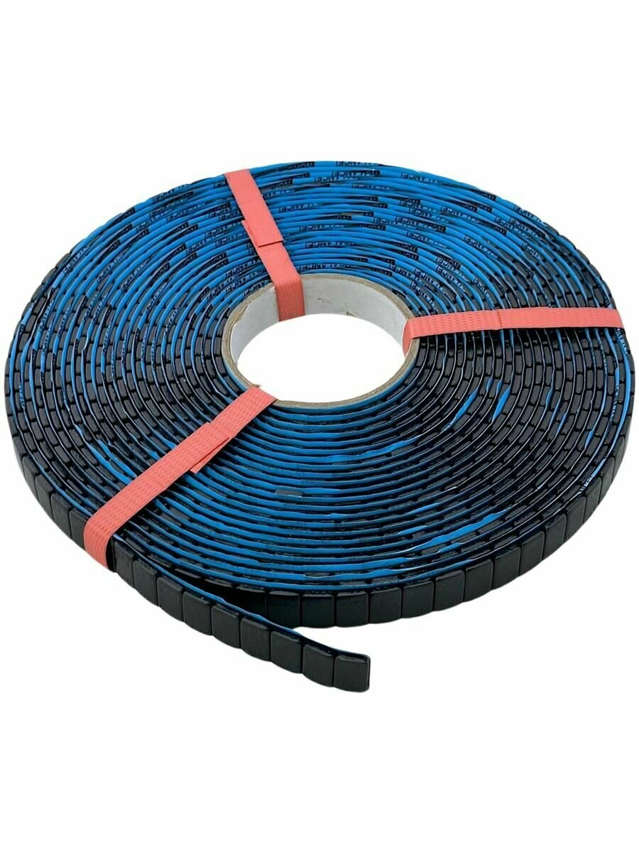 Груза адгезивные Стальные 5кг, 1000шт по 5гр в Рулоне, Черная эмаль, норм, Fe 071B RN/C