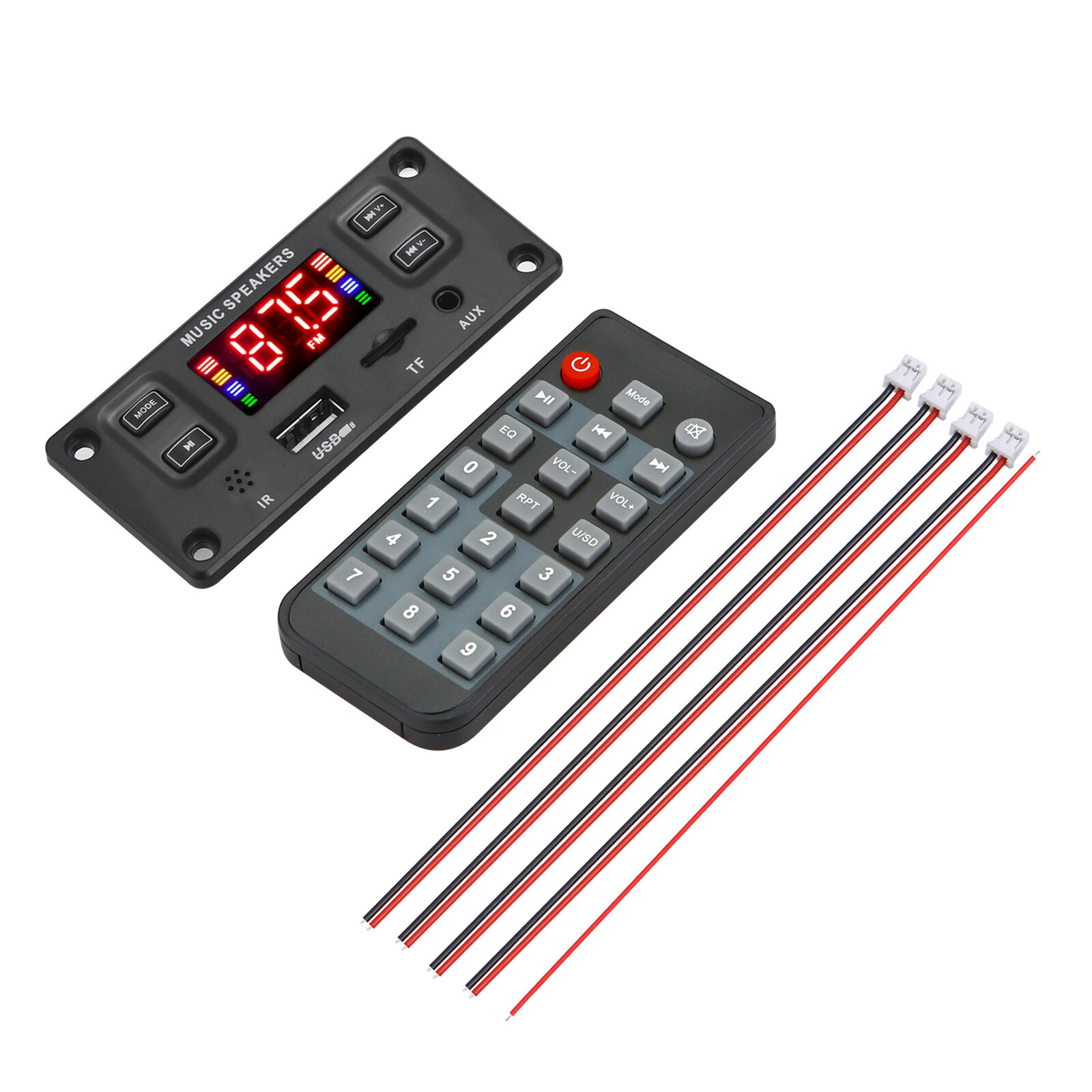Bluetooth-совместимый MP3-декодирующий модуль поддержка модуля MP3/WMA/WAV/APE/FLAC