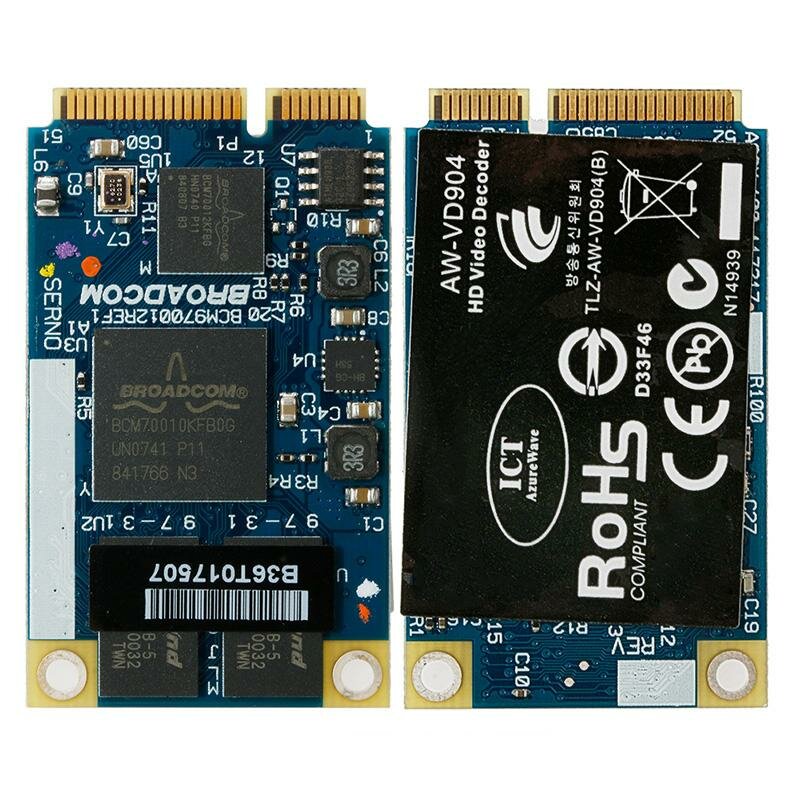 BCM970012 BCM70012 AW-VD904 MINI PCIE CARD для видео-модуля Replaceme