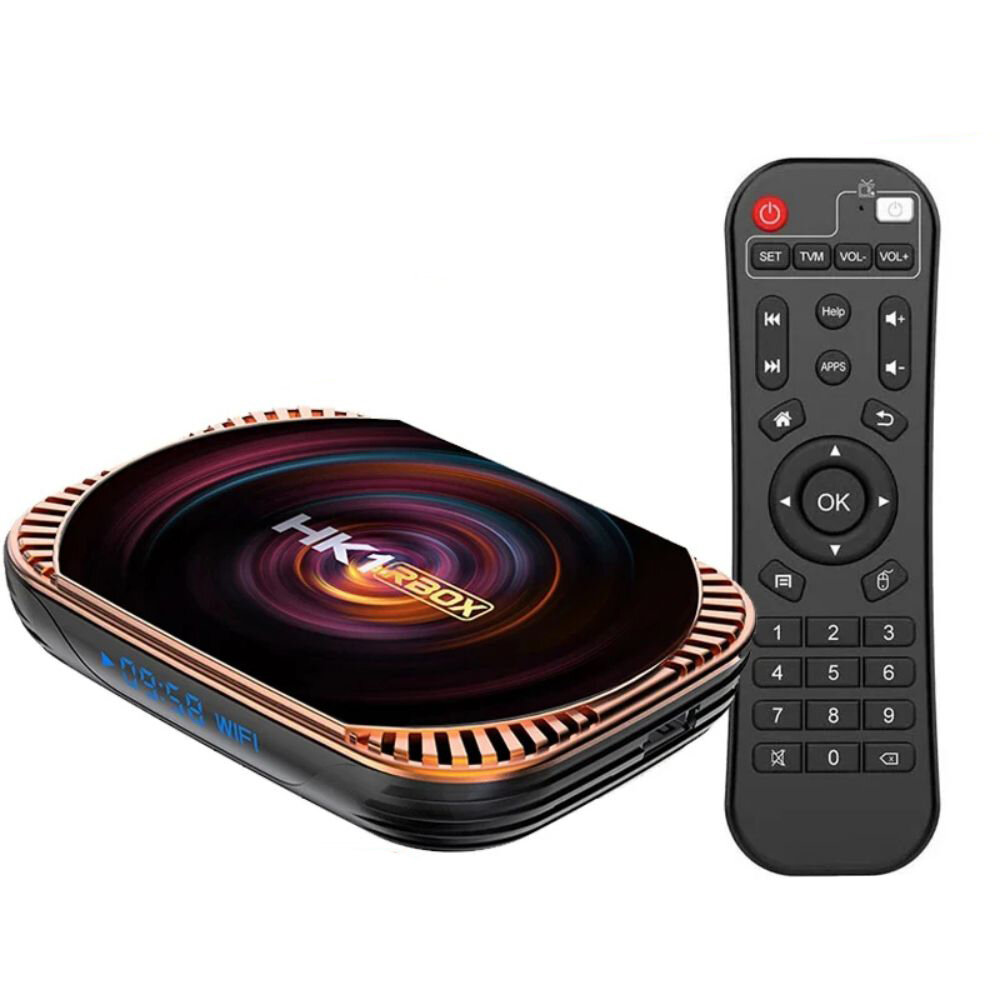 Телевизионная приставка HK1 RBOX X4 на базе Android 11, смарт-телевизор Amlogic S905X4, 1000 Мбит/с, 4K, 8K, 4G, 32G, 64G, 128G, AV1, 5G, двойной Wi-Fi, медиаплеер TVBOX