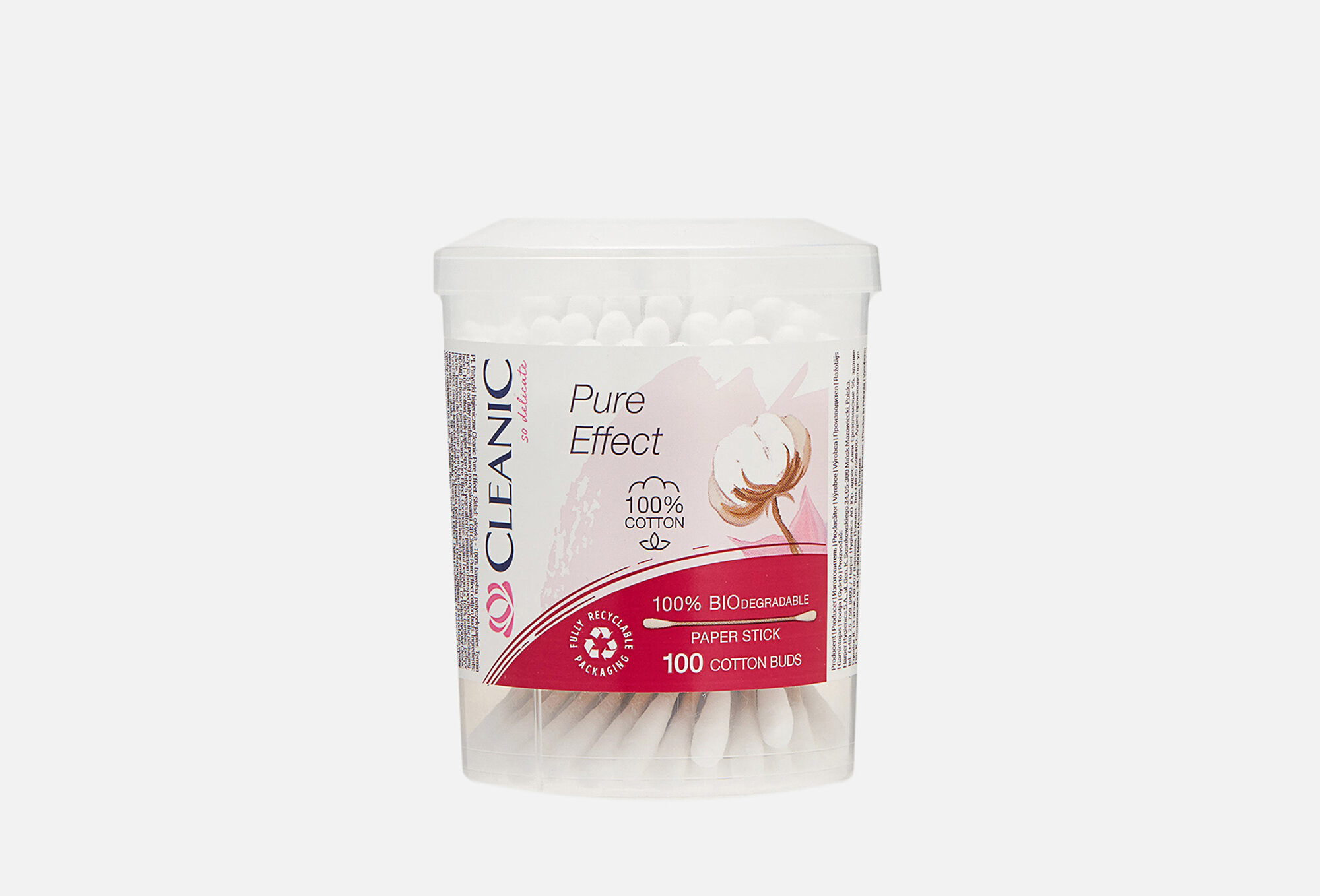 Ватные палочки CLEANIC Pure Effect
