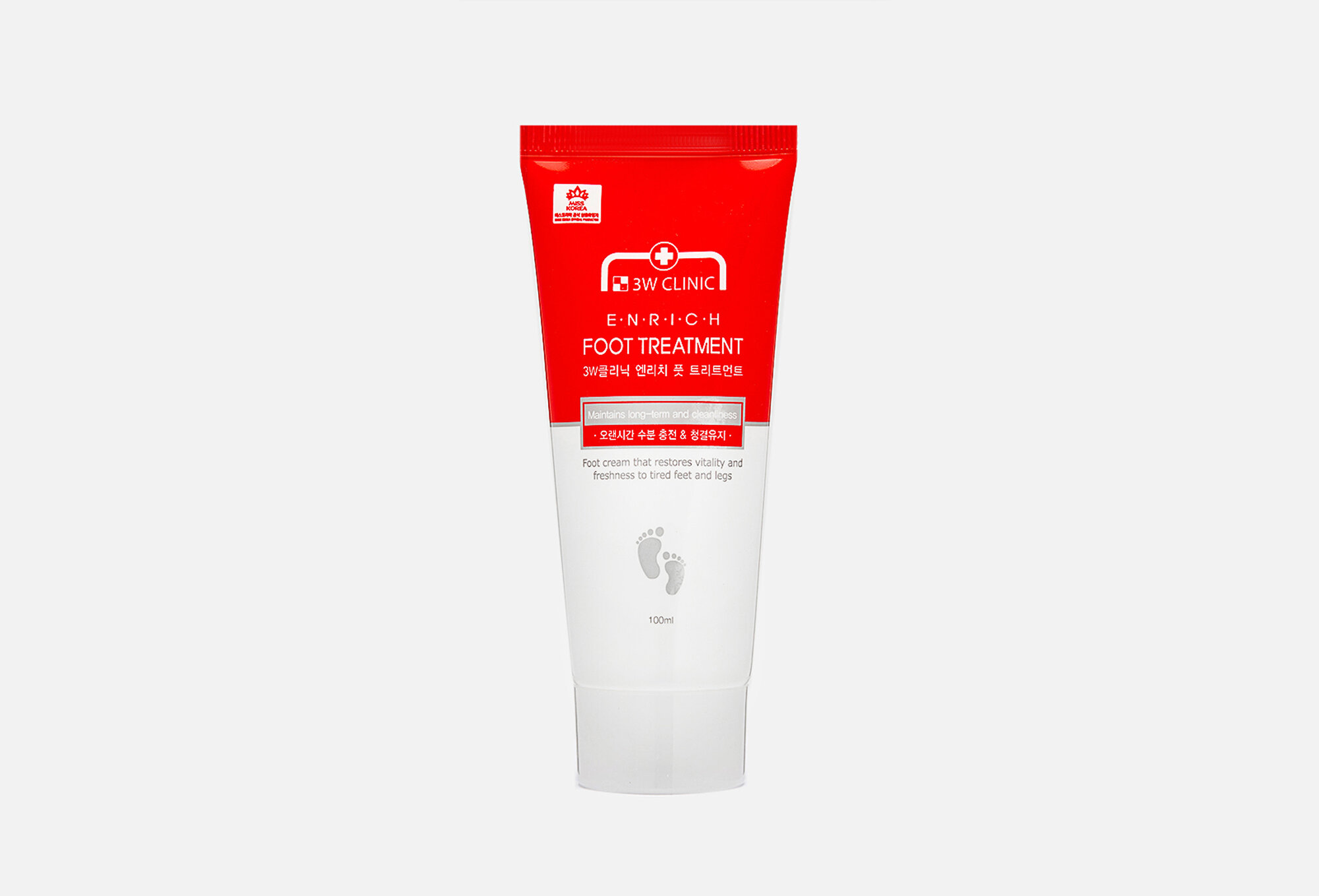 Крем 3W CLINIC Enrich Foot Treatment 100 мл