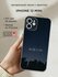 Чехол на Apple iPhone 12 mini / Айфон 12 Мини с принтом "Космическая музыка"