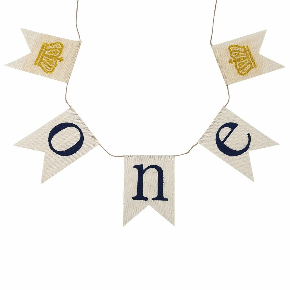 Льняные подвесные флаги для декора вечеринки (#06)