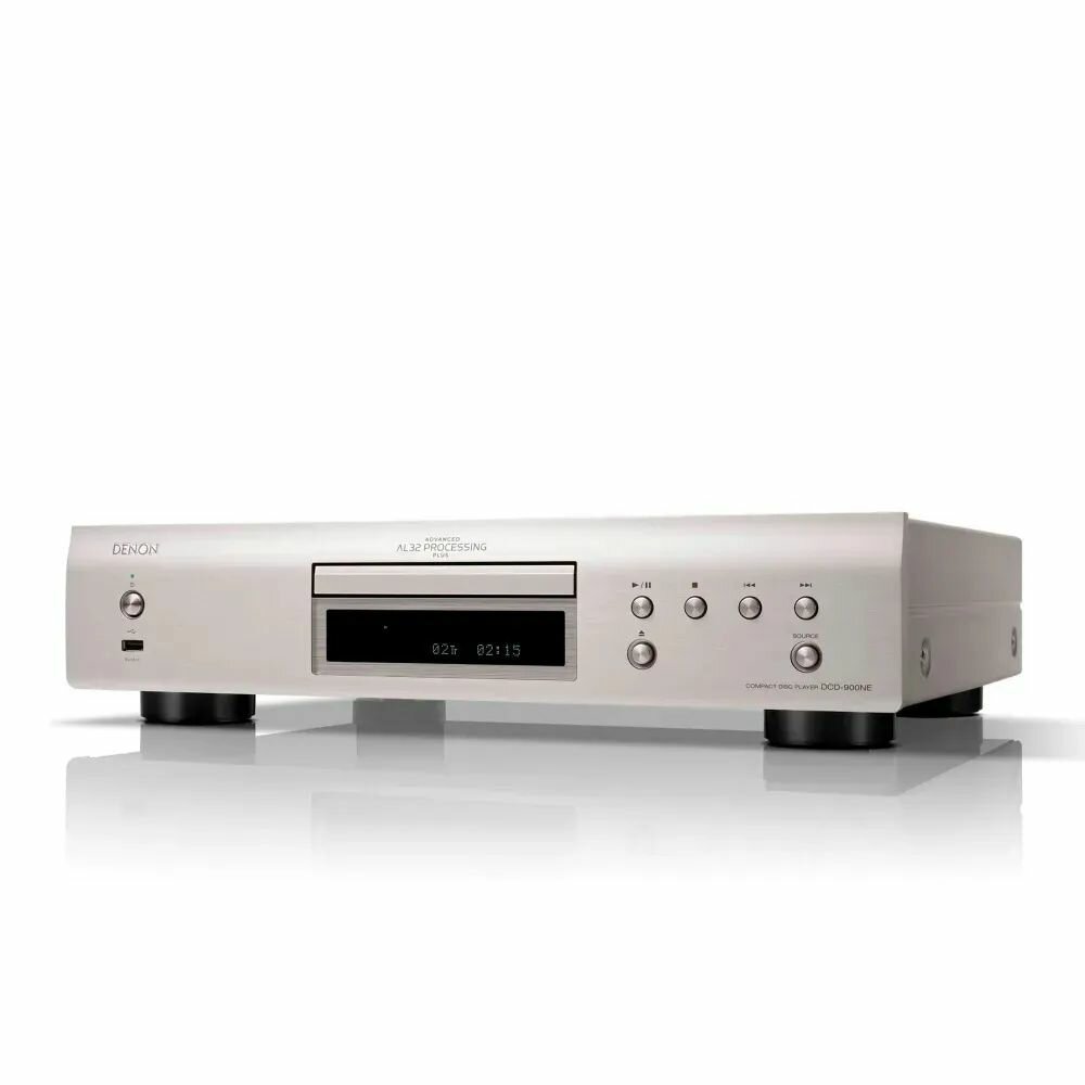 Проигрыватель компакт-дисков HIFI DENON DCD-900NE поддерживает воспроизведение по USB / декодирование DSD / серебристый