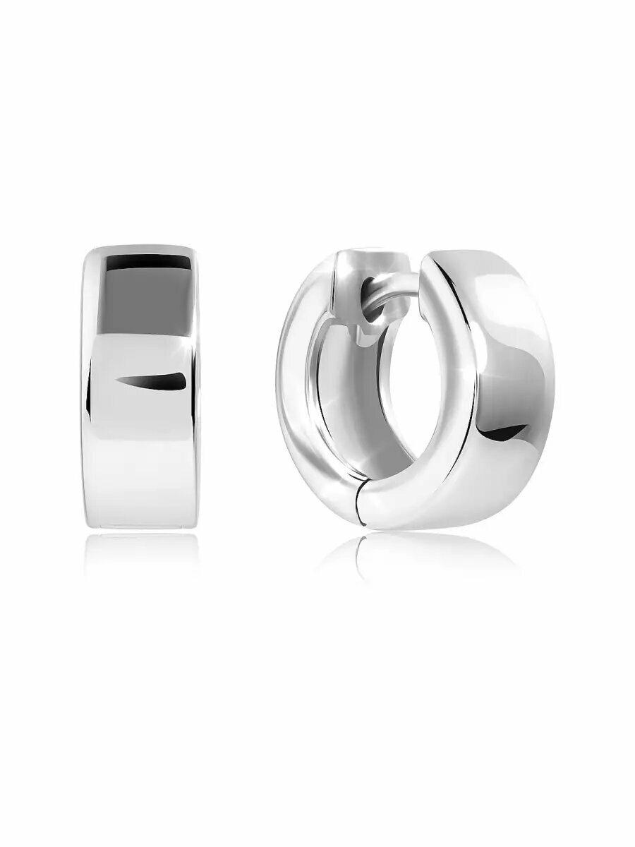 Серьги конго, серебро, 925 проба