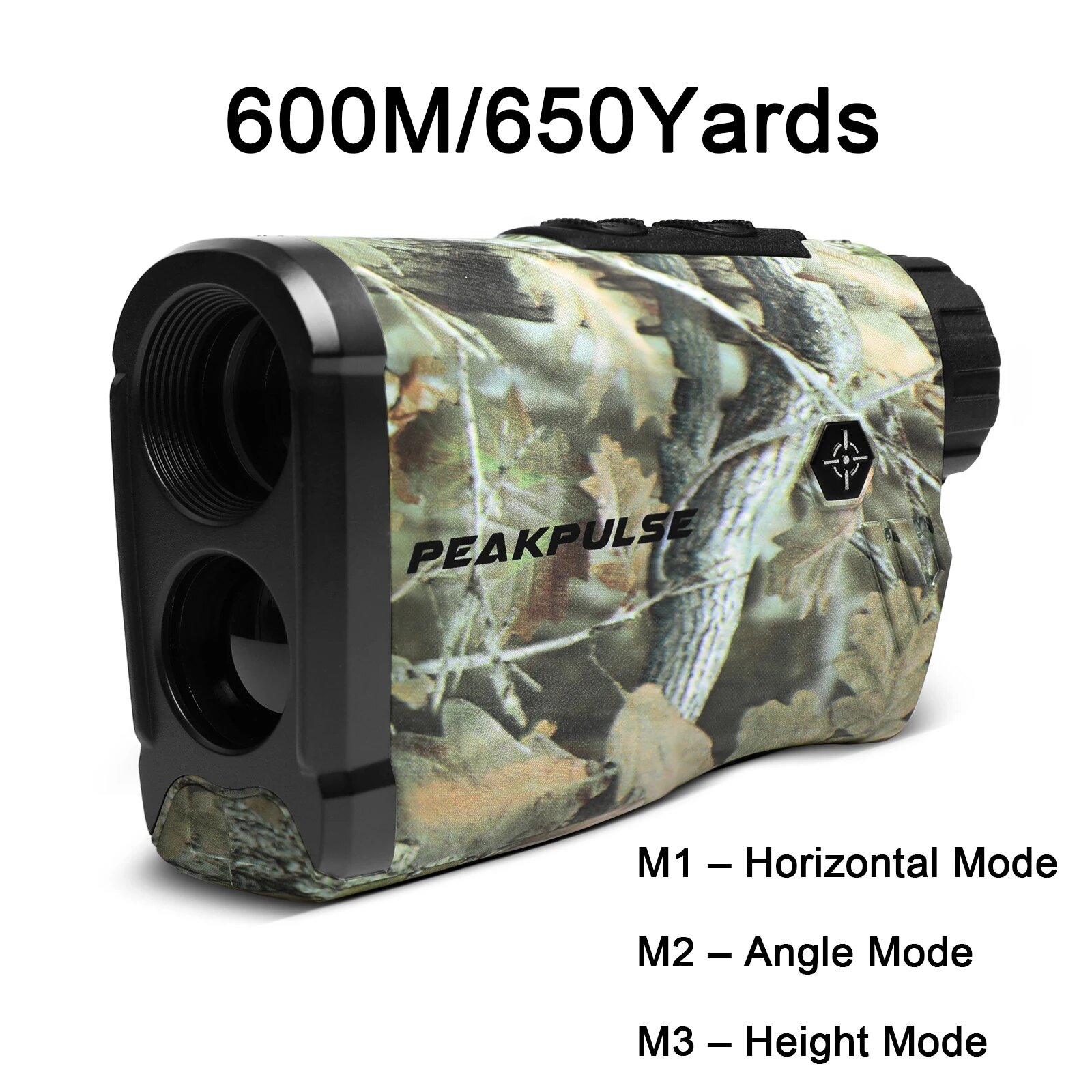 PEAKPULSE LC600A/1200A камуфляжный лазерный дальномер для охоты 650 Yards