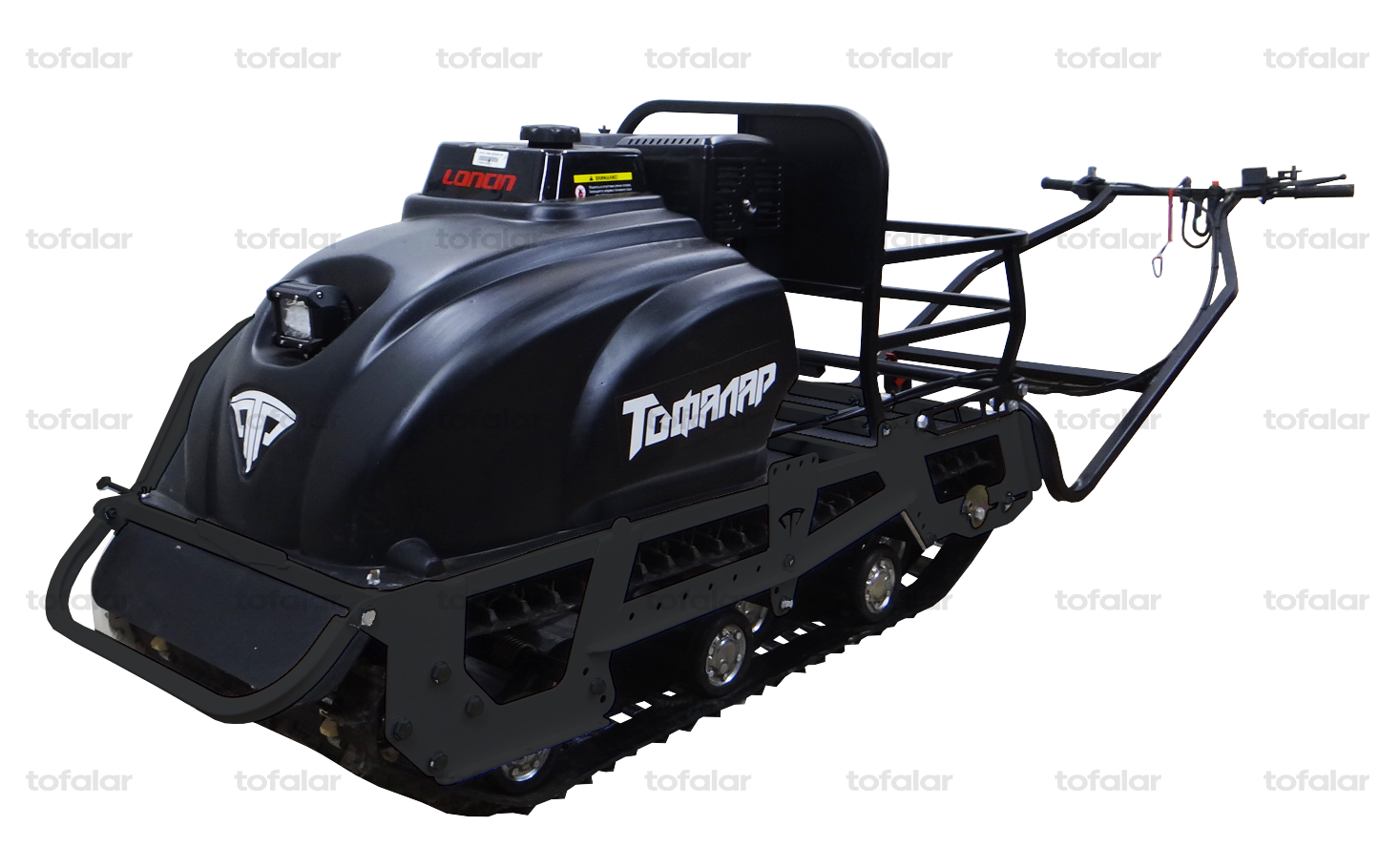 Мотобуксировщик Тофалар Байкал 20 л. с. электростартер, подогрев рук + сани в подарок