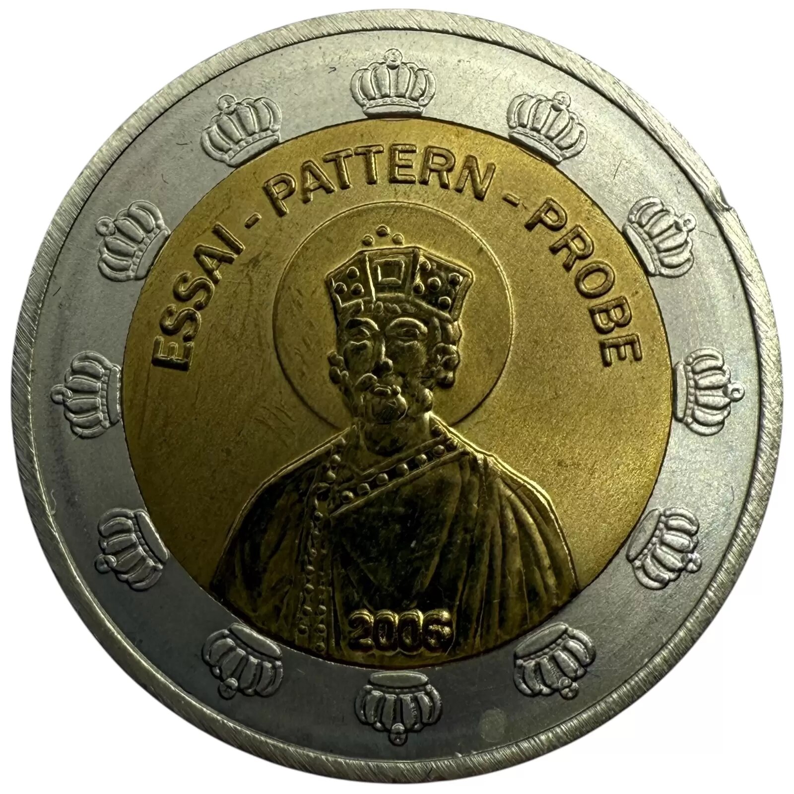 Великобритания, Уэльс 2 евро (Xeros) 2006 г. (Проба)