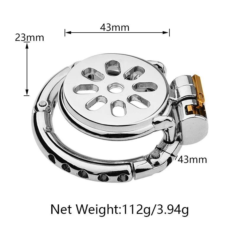 2025 Регулируемая застежка, клетка целомудрия, секс-игрушки для мужчин, металлическое LHDCB-19-TJ