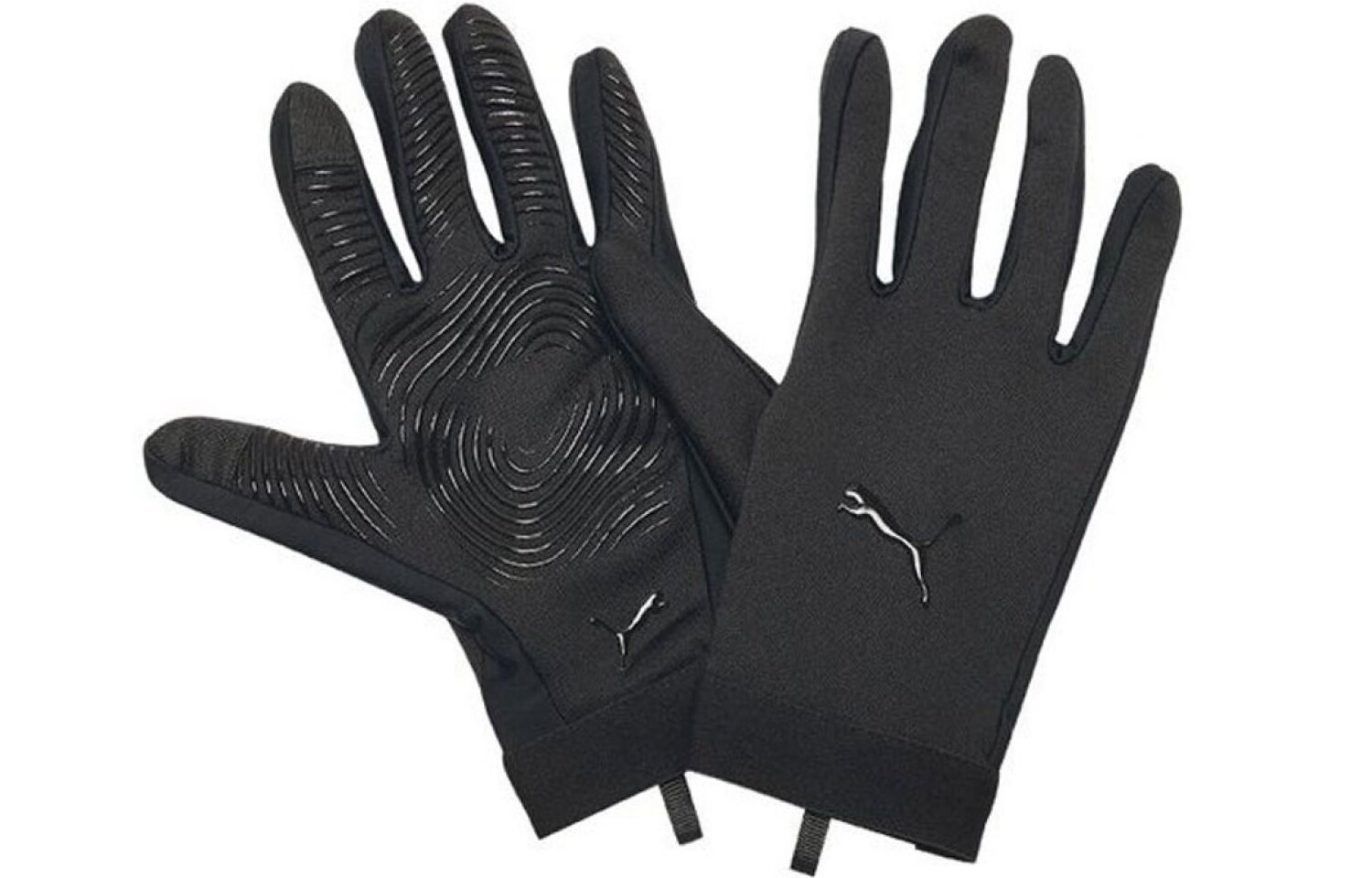 Спортивные перчатки мужские PUMA черные, S EU, размер S