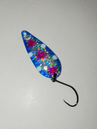 Блесна FOREST PAL Limited 35 мм UV 3.8 г воблер-блесна для щуки, окуня, судака и жереха