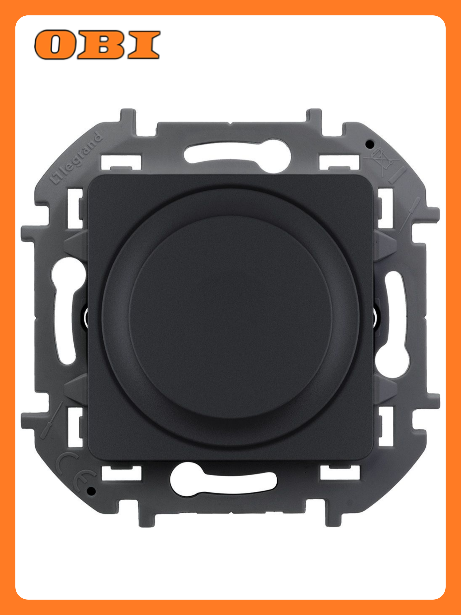 Диммер 300Вт LEGRAND INSPIRIA Антрацит