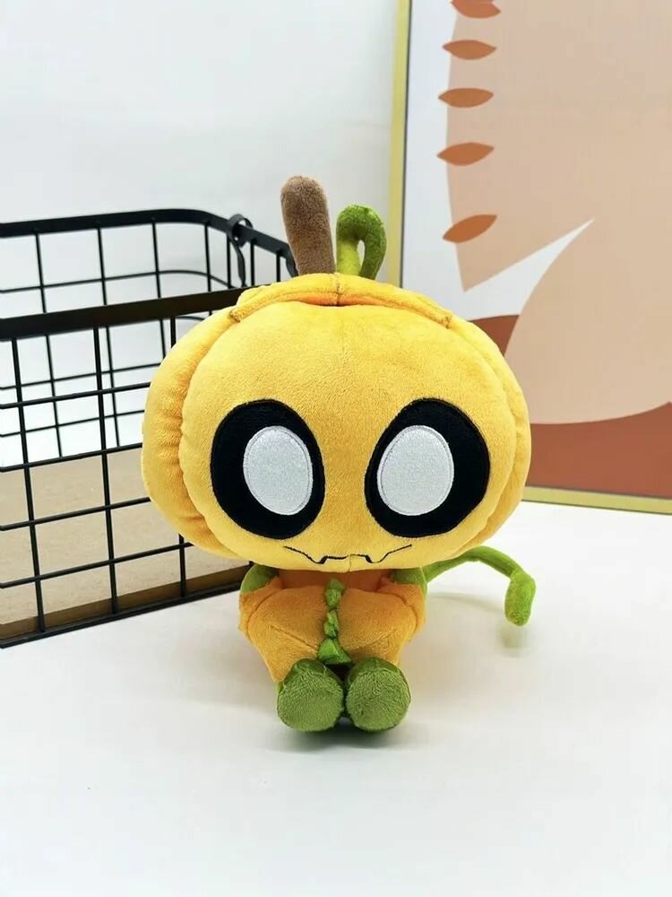 Dandy s World Gourdy Plush плюшевая кукла на Хэллоуин