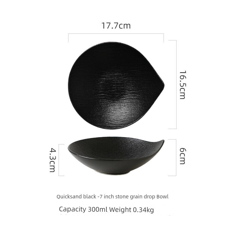Креативная керамическая салатница, дизайнерская чаша для десертов, фруктовница, овощница, элитная тарелка для западной