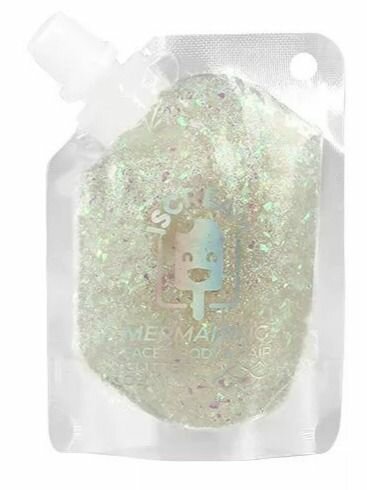 Глиттер для лица, тела и волос ISCREAM MERMAZING гель тон 01 shell