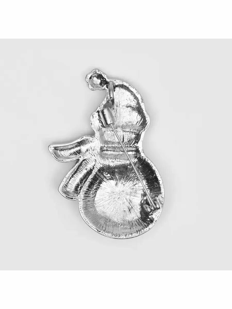 Брошь, стразы, эмаль