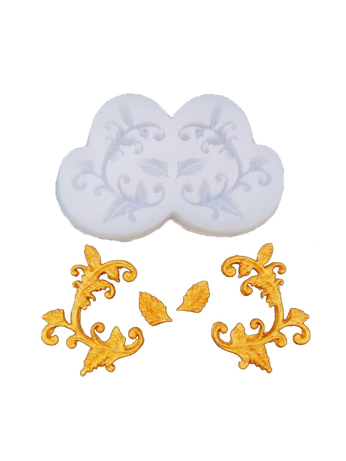 Форма для выпечки торта с тиснением в европейском стиле из помады