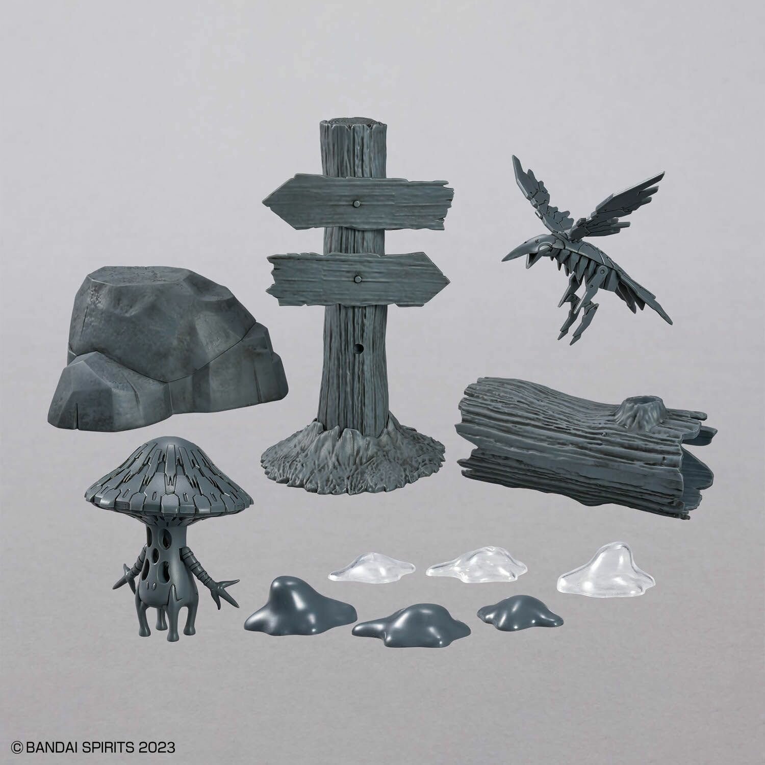 Фигурка Bandai 30MF 1/144 CUSTOMIZE STRUCTURE 1, Сборка модели игрушек